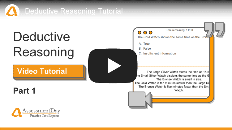 Online Deductive Reasoning Tests Free Preparation Tests